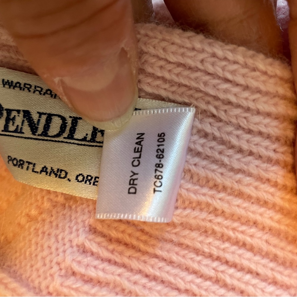 Pendleton Pink Lambswool & Angora Authentic Pretty Ca… - Gem